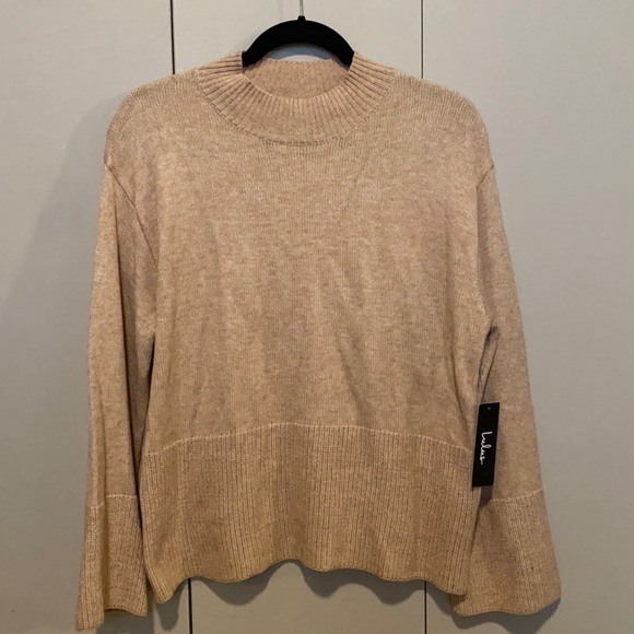 Lulus | Sweaters | Nwt Lulus Oversized Mock Neck Sweater | Poshmark